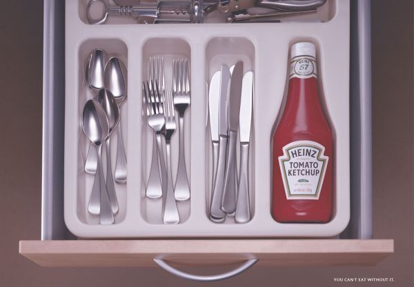 Paying homage to Heinz Ketchup’s brilliant, long-running advertising ...