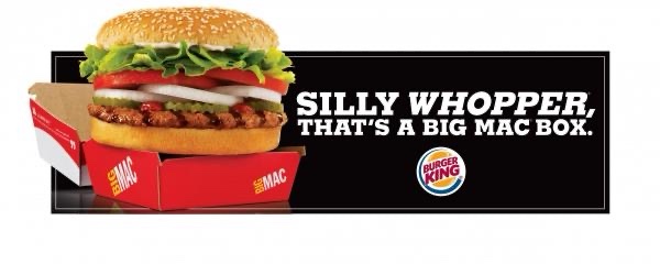 Cheeky Burger King Whopper advert – Bite-Sized Marcomms